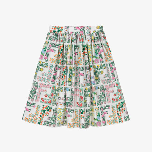 Fendi - Girls Reversible FF Skirt | Childrensalon