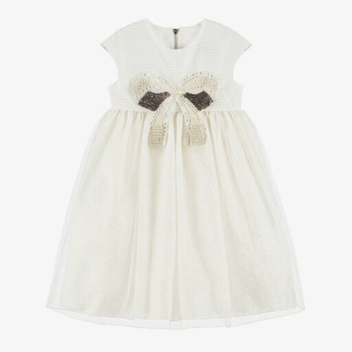 Graci - Green Tulle & Roses Dress | Childrensalon
