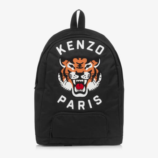KENZO KIDS - Pink KOTORA Tiger Backpack (37cm) | Childrensalon