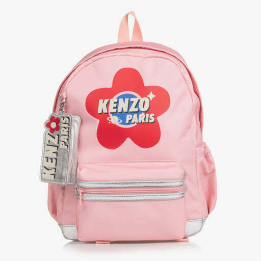 KENZO KIDS - Pink KOTORA Tiger Backpack (37cm) | Childrensalon