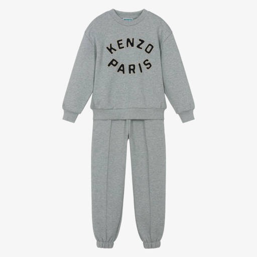 KENZO KIDS - Baby Girls Pink Elephant Tracksuit Set | Childrensalon