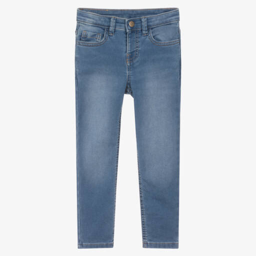 Mayoral - Boys Grey Slim Fit Denim Jeans | Childrensalon