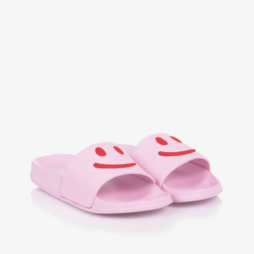 Mini Melissa - Pink Floral Sliders | Childrensalon