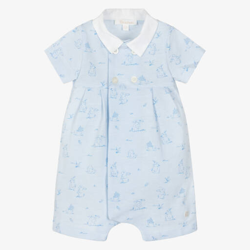 Patachou - Ivory Floral Baby Shortie | Childrensalon