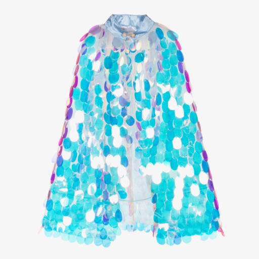 Souza - Girls Blue Ice-Queen Cape | Childrensalon