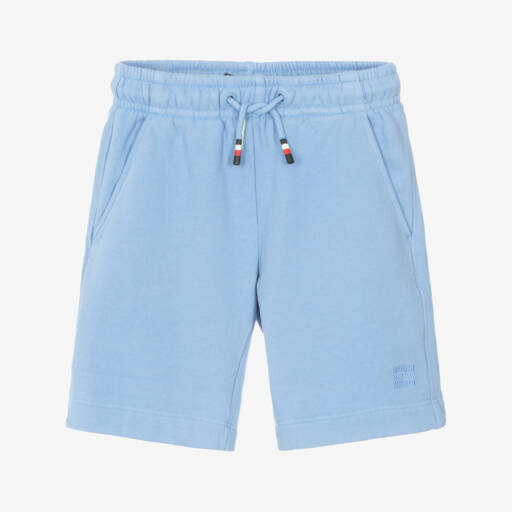 Tommy Hilfiger - Green Organic Cotton Shorts | Childrensalon