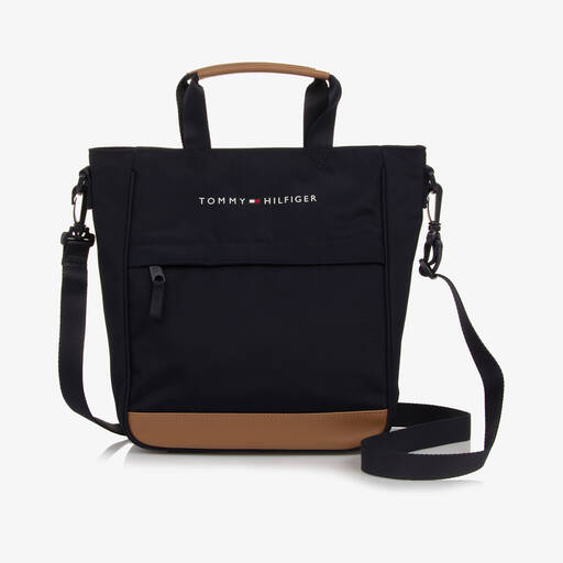 Tommy Hilfiger - Blue Colourblock Backpack (41cm) | Childrensalon